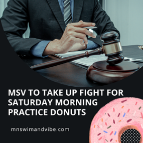 MSV to Champion Saturday Morning Practice Donut Law – Minnesota Swim ...